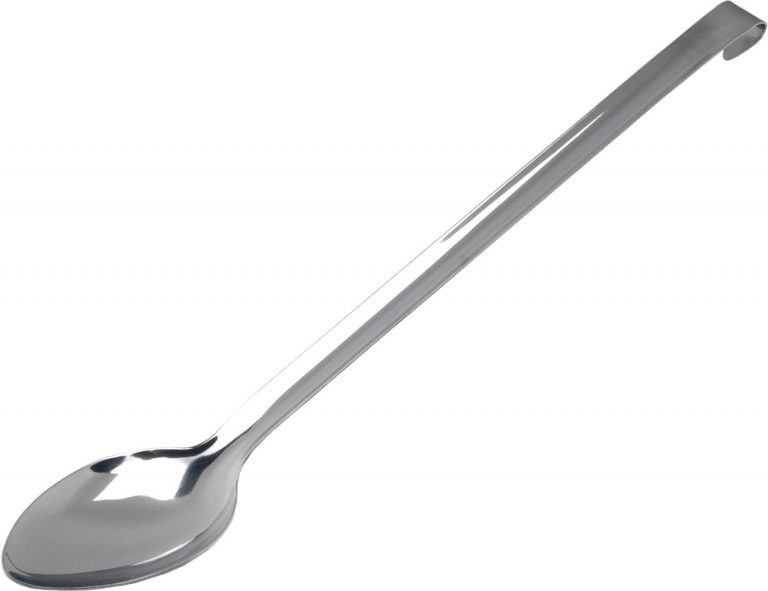 S/St.Serving Spoon 350mm With Hook Handle - Catering Products Direct