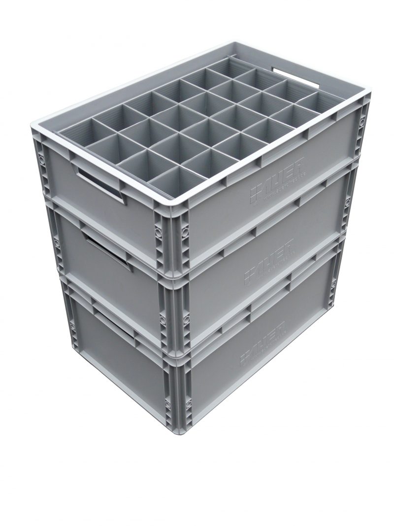 Solid Glassware Storage Boxes - Catering Products Direct
