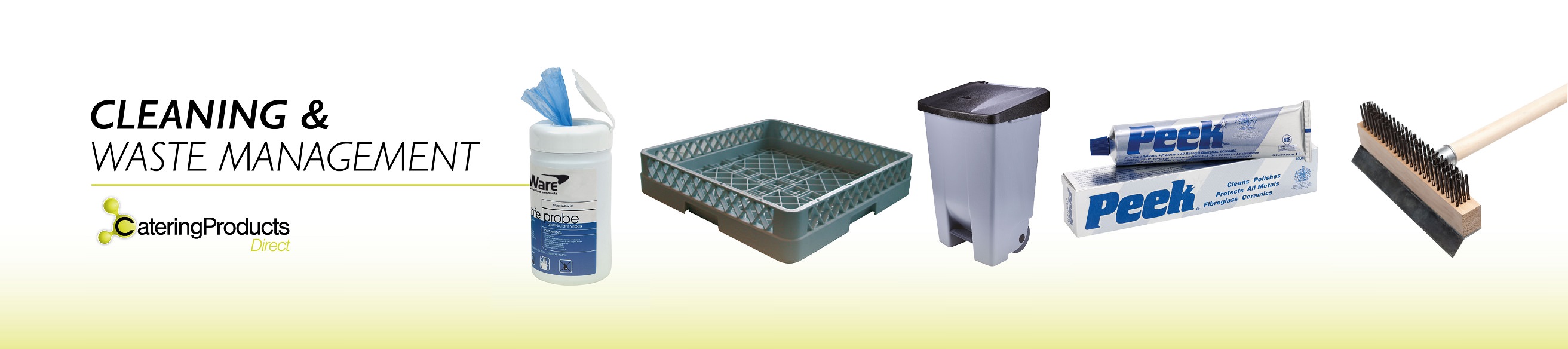 Cleaning Products & Waste Management - Catering Products Direct