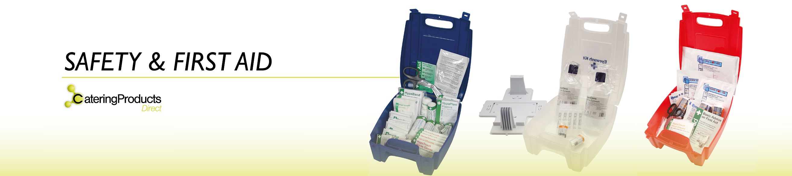 Catering Safety & First Aid Kits, BS Compliant - Catering Products Direct