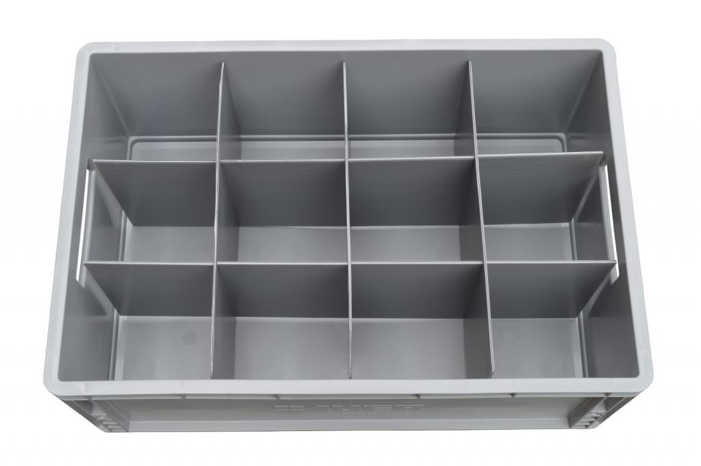Storage Glass Container, Storage Crate for Glassware - Catering ...