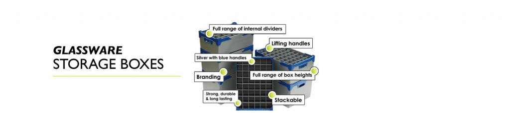 Glassware Storage Boxes & Crates - Glassware Storage Options